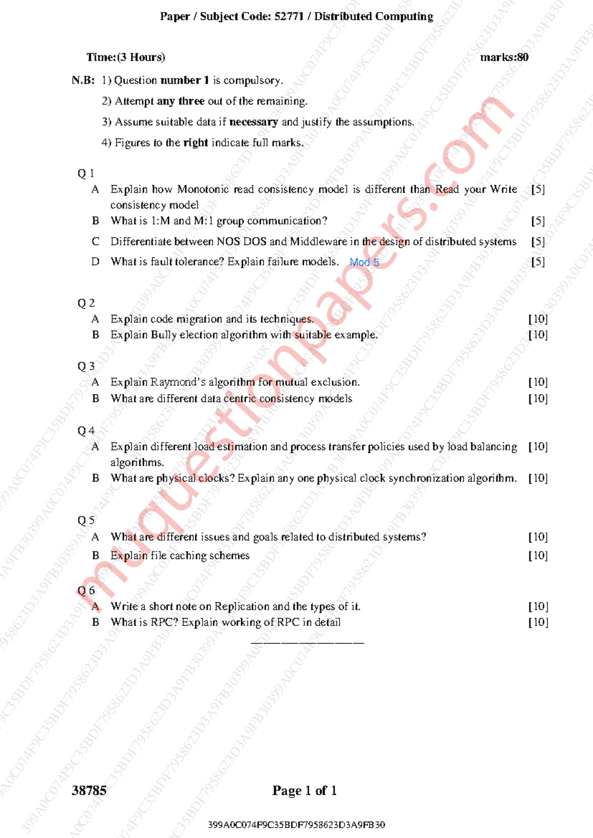 Be computer-engineering semester-8 2023 december distributed-computing ...