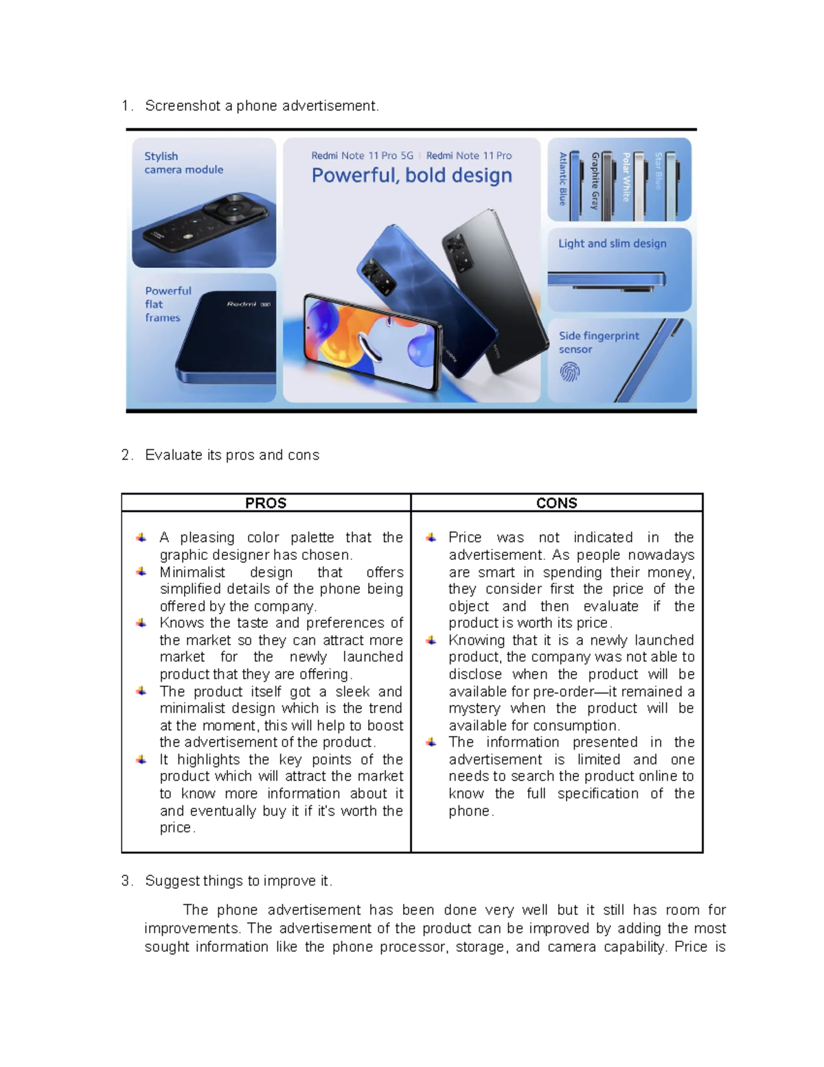 Digital Marketing - Phone Advertisment - Screenshot a phone ...