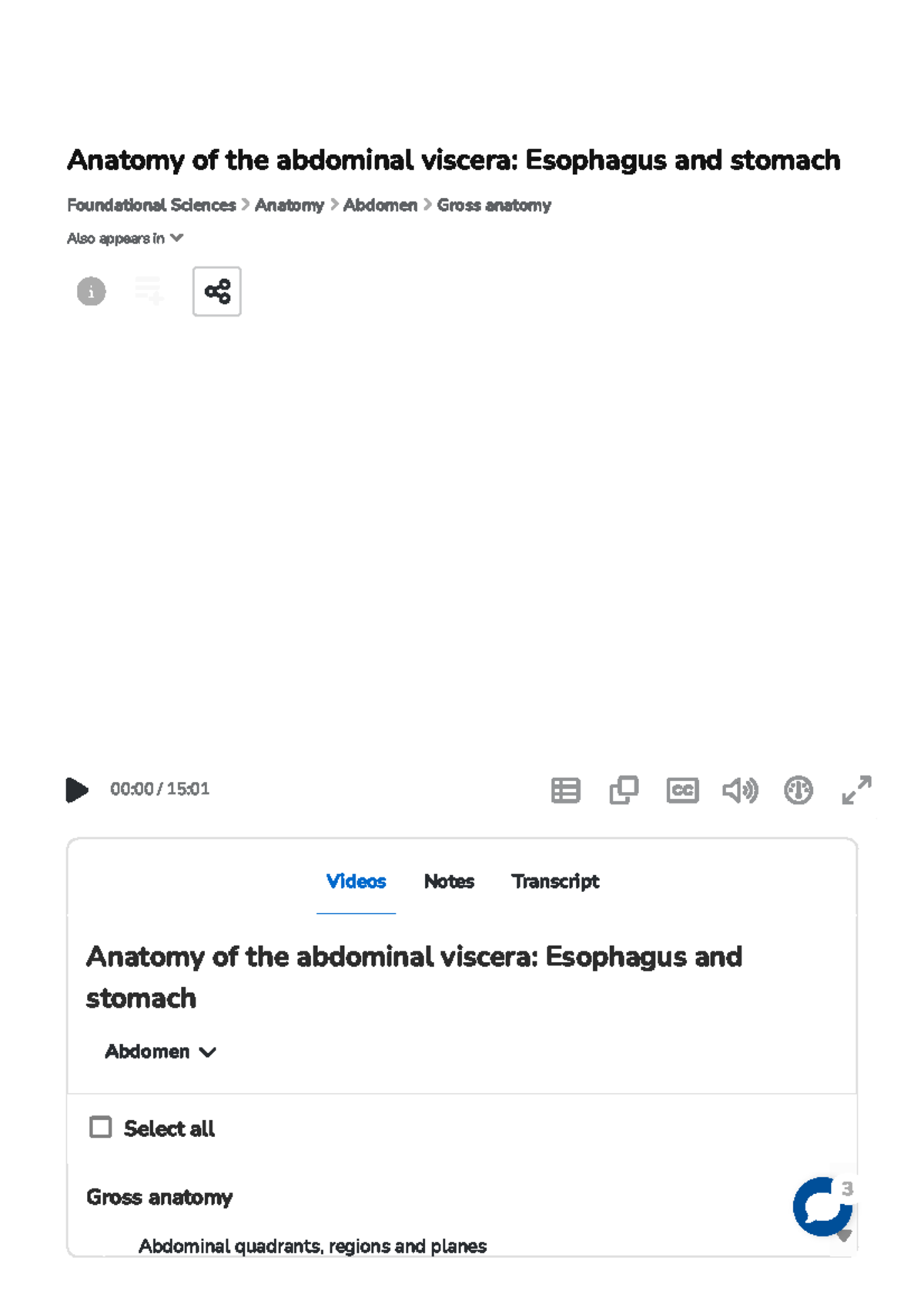 Anatomy of the abdominal viscera Esophagus and stomach Osmosis ...