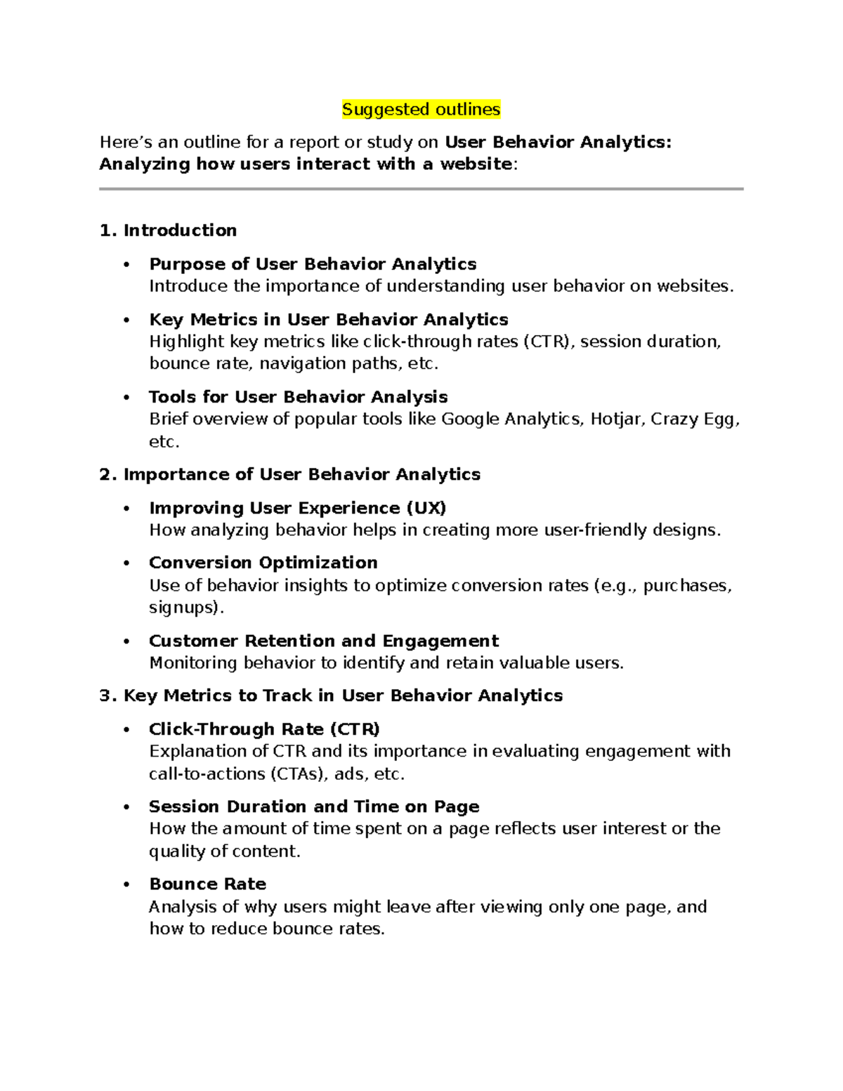 Suggested outlines dsvfdvvdvdfvd - Suggested outlines Here’s an outline ...
