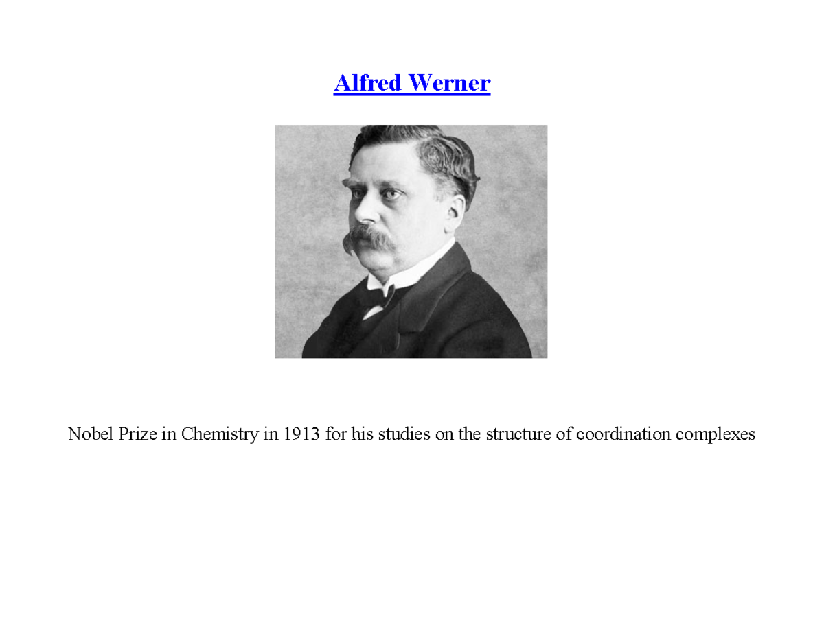 Lec2 - Important Course notes shared by professor - Alfred Werner Nobel ...