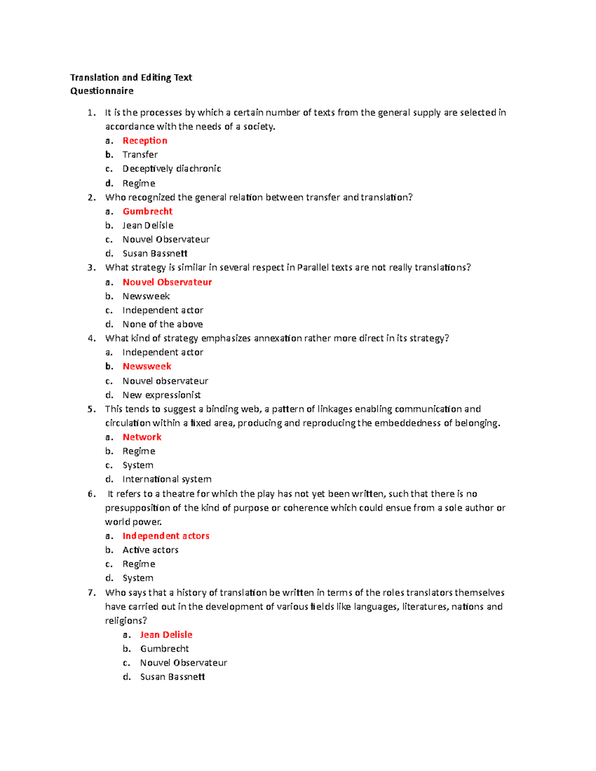 Translation and Editing Text - Translation and Editing Text ...