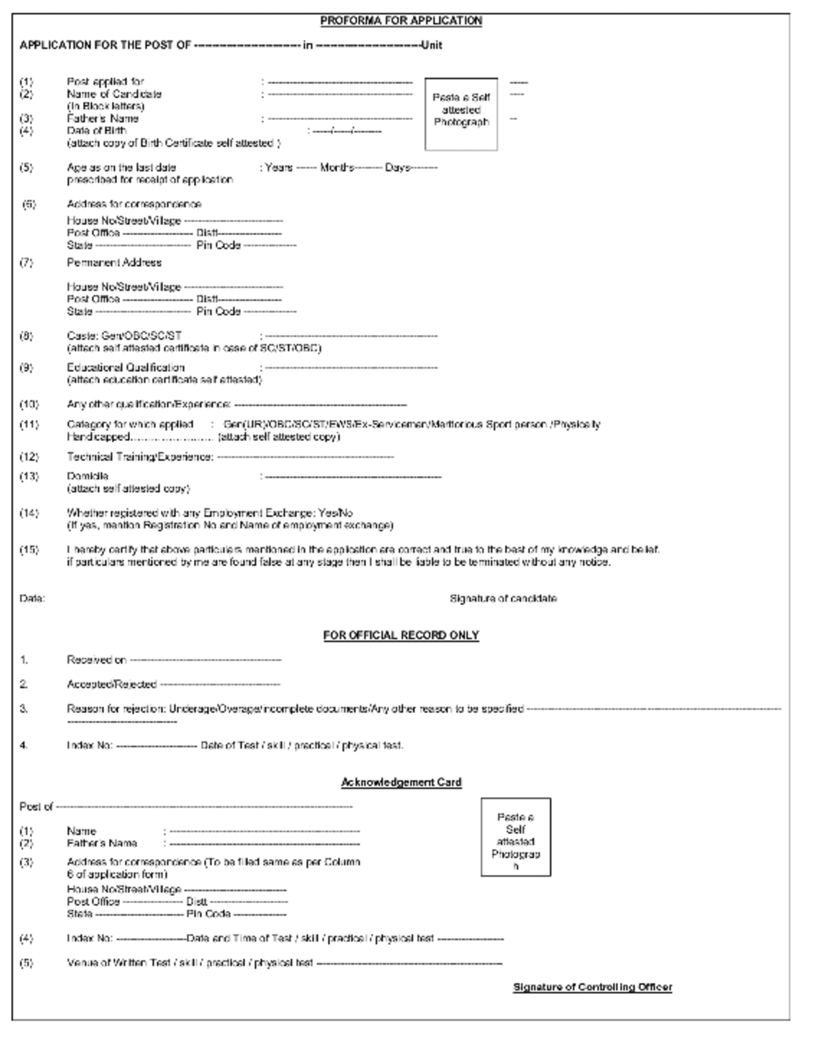 Air FOrce Form 2021 Jobrasta.com A24 Knowledge - M.SC chemistry - Studocu