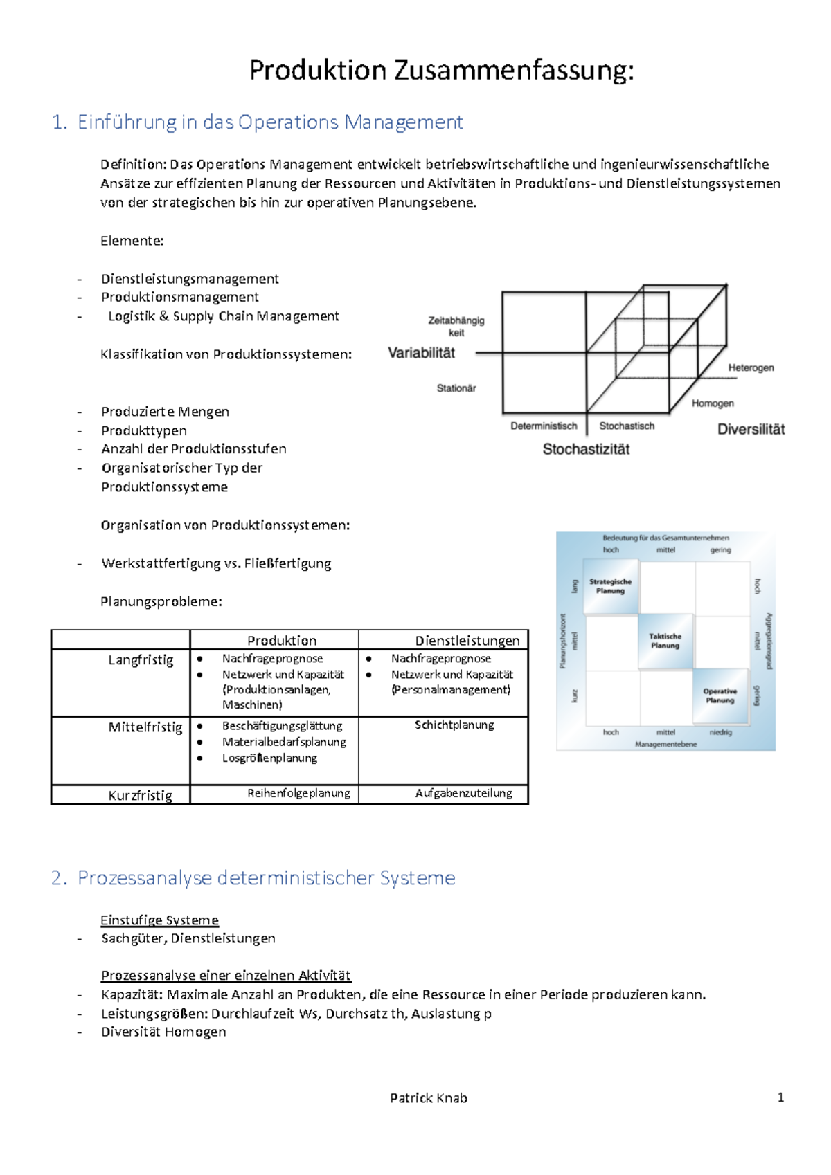 Produktion Zusammenfassung - Warning: TT: undefined function: 32 Produktion Zusammenfassung: 1 ...
