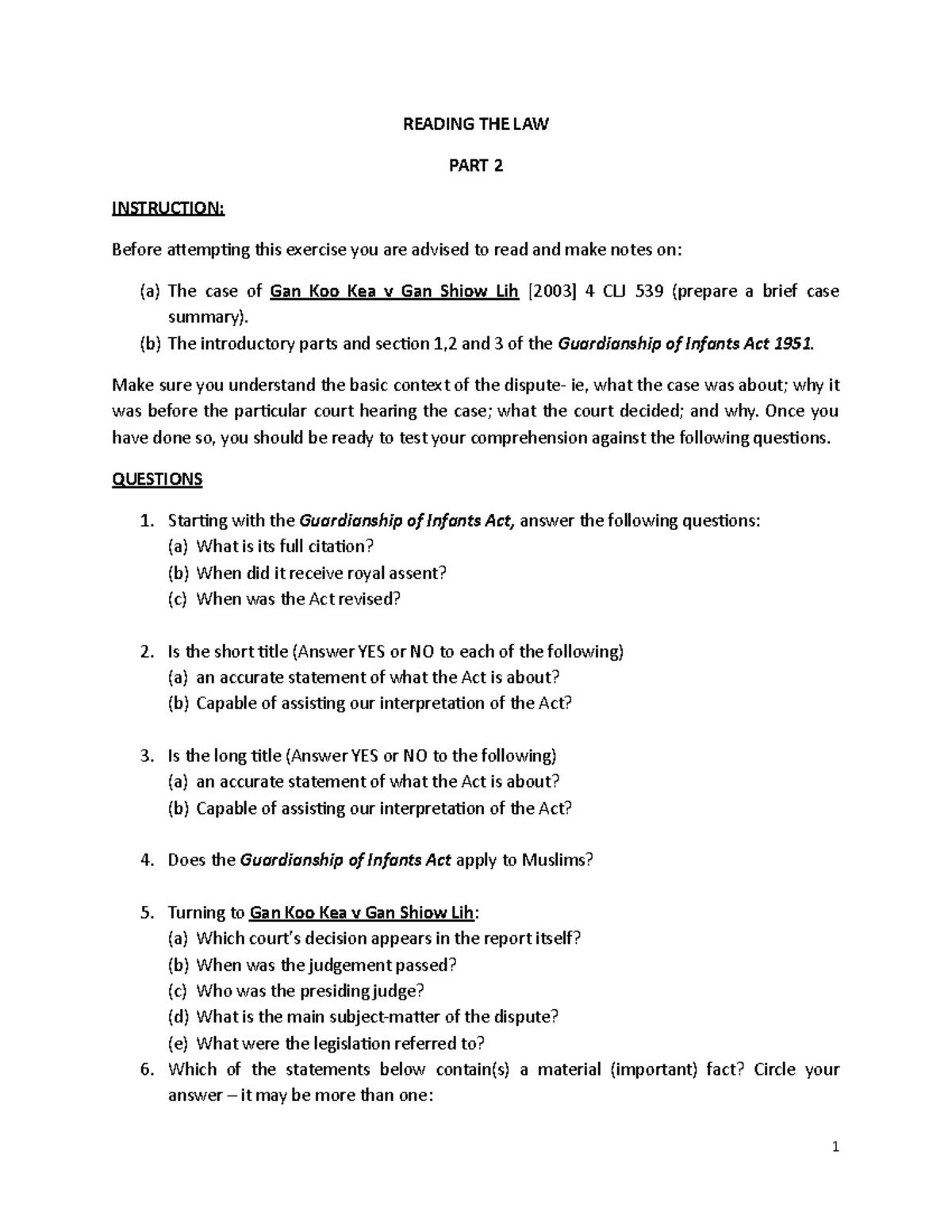 Reading THE LAW Part 2 - have fun :) - READING THE LAW PART 2 ...