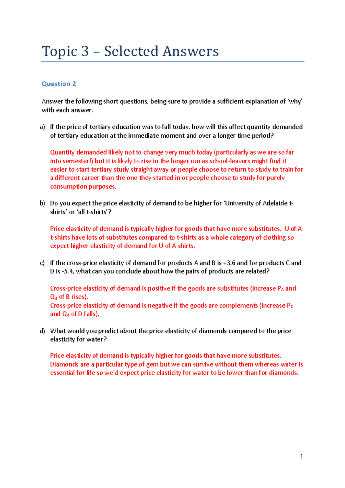 Week2tutorialselectedanswers Warning Tt Undefined Function 32 Topic 3 Selected