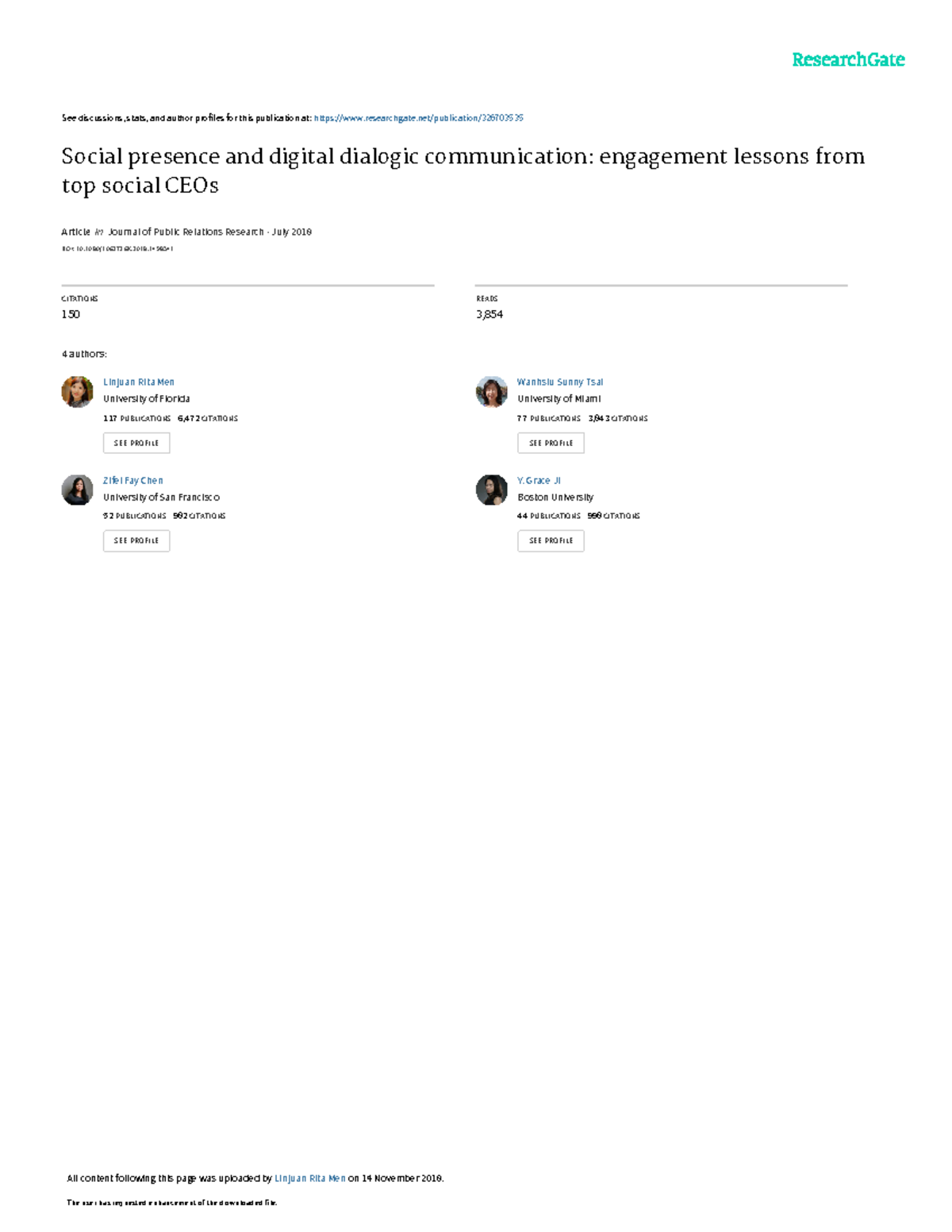 Final-Dialogic-CEOs - The summary of the importance of social media ...