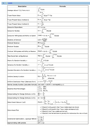 Business Calculus 2 Study Guide Chapters 10-12 - Business Calculus 2 ...