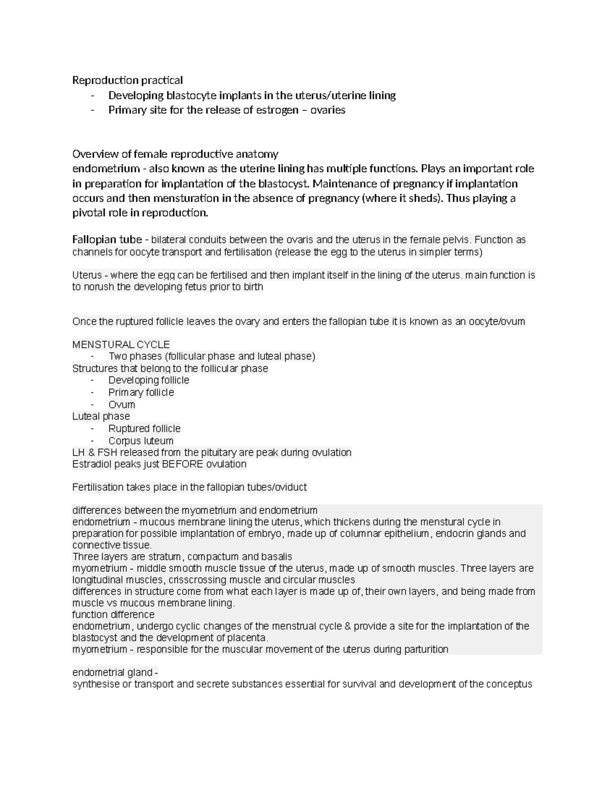 Dynamic study module studying - Reproduction practical Developing ...