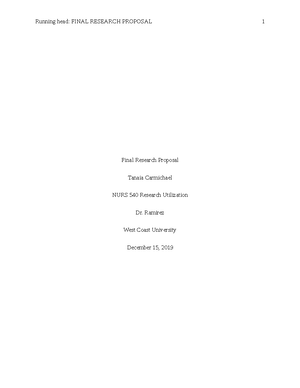 Week 7 Research Proposal Project Final - Research Proposal Project ...