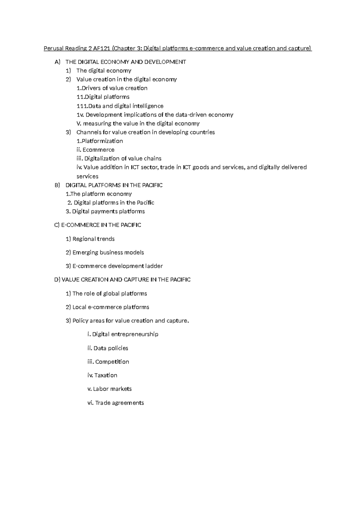 Perusal Reading 2 AF121 - Perusal Reading 2 AF121 (Chapter 3: Digital ...