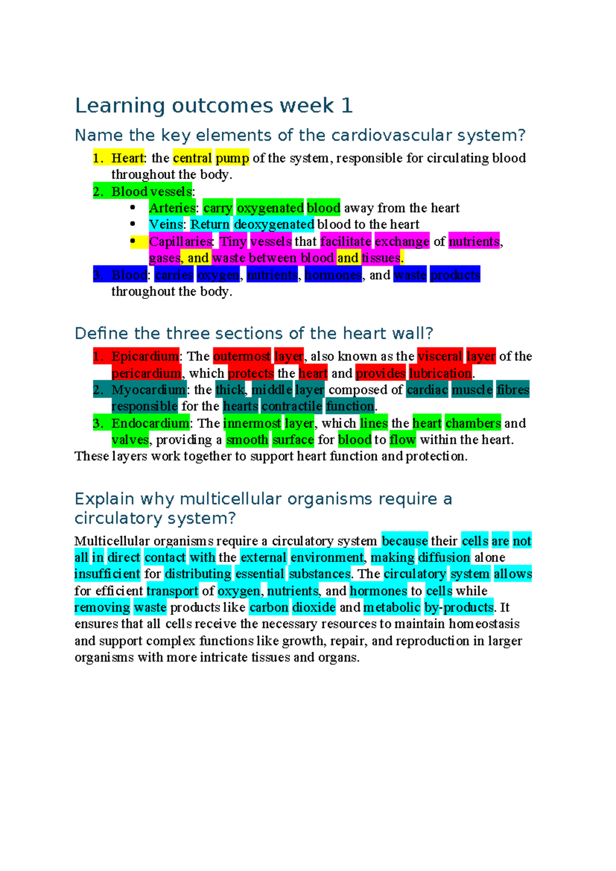 Hubs 1404 learning outcomes for study - Learning outcomes week 1 Name ...