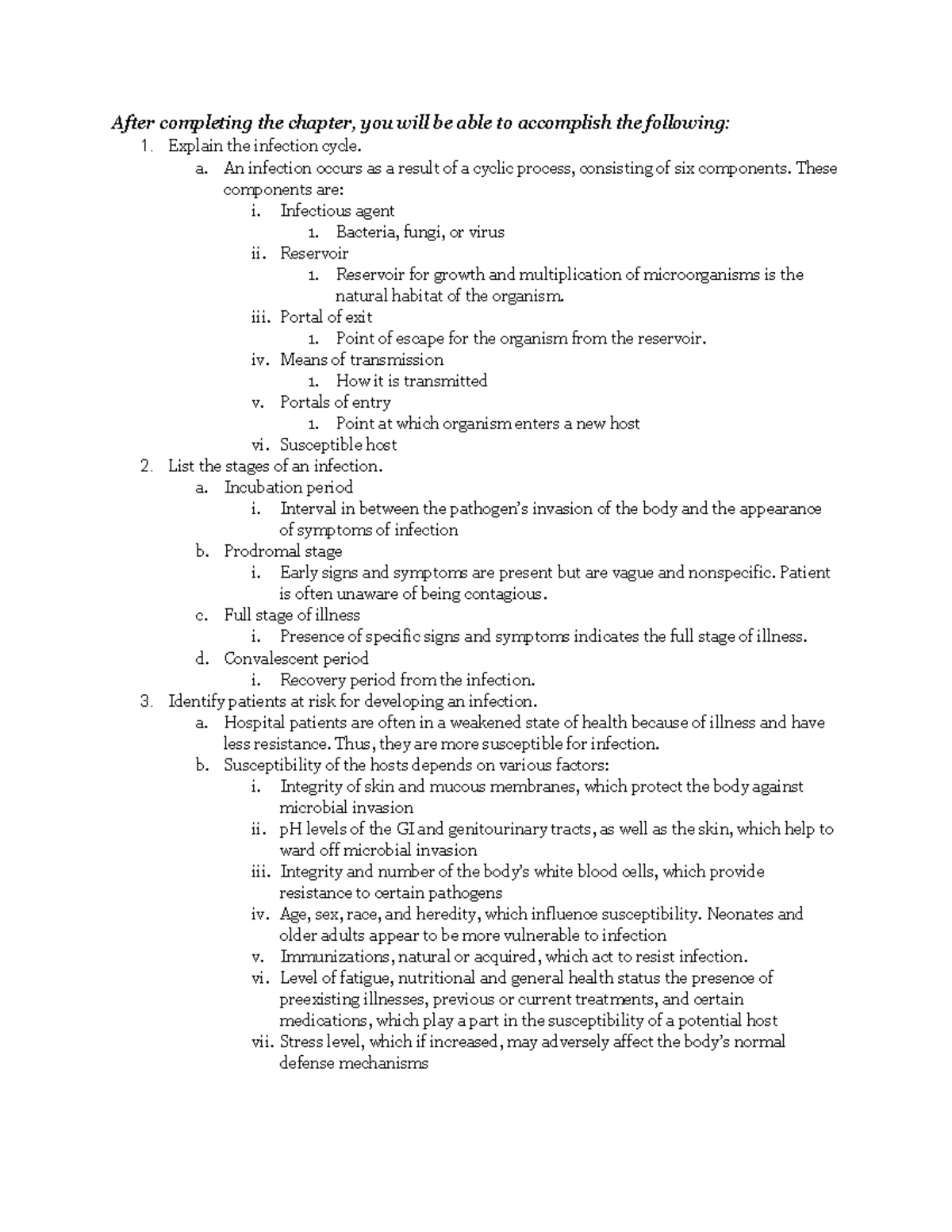 Chapter 23 and 25 Notes - After completing the chapter, you will be ...