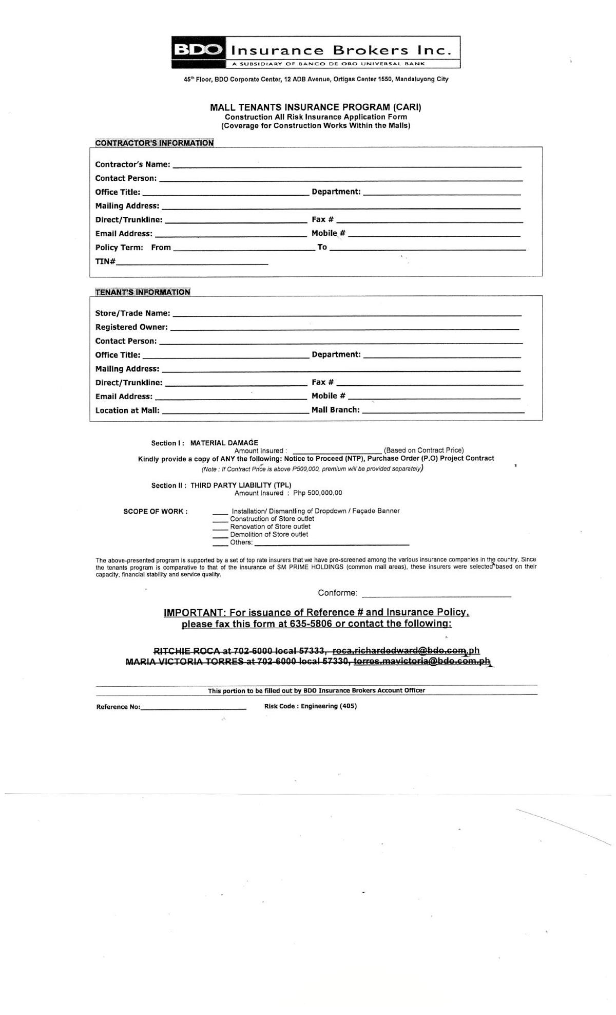 CARI - BDOI Application form - Art Appreciation - Studocu