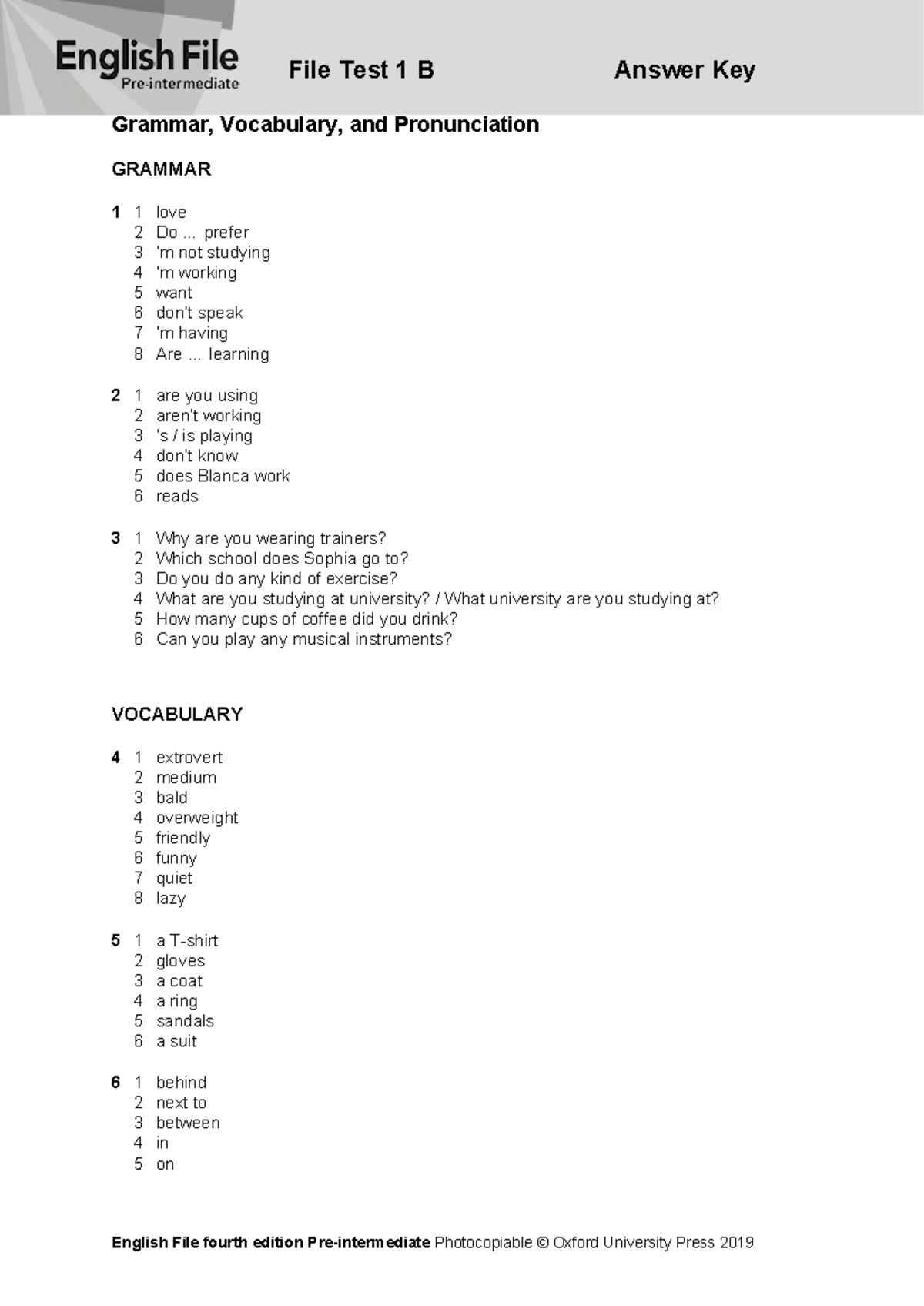 File-test-1-b-answer-key-grammar-vocabulary-and-pronunciation compress ...