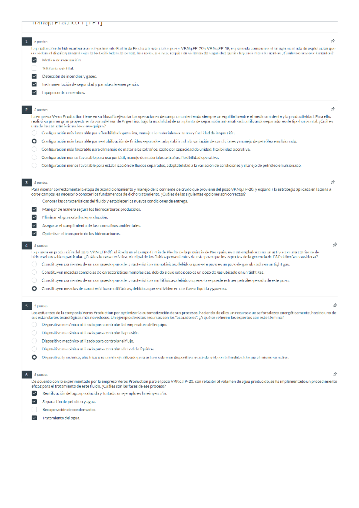 TP-1 92 Porciento-NOTA 9 - Almacenamiento, transporte y refinamiento - Studocu