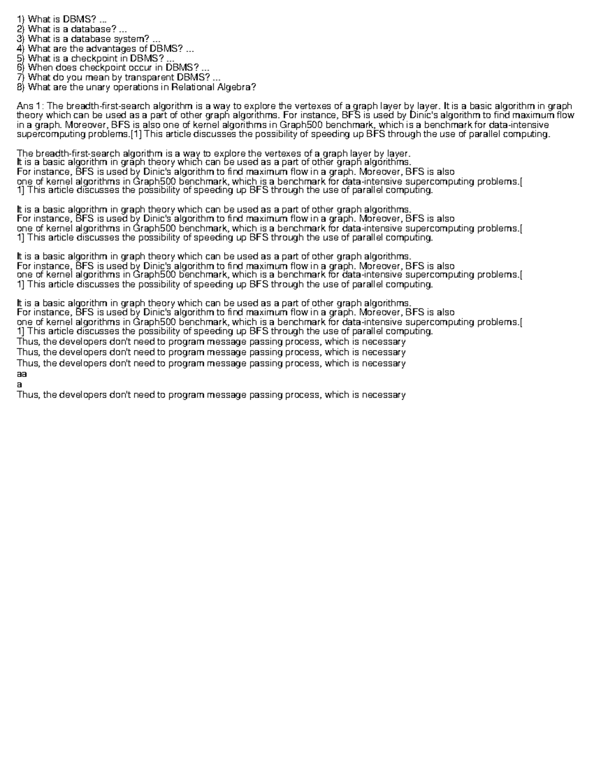 New document 1 - Thus, the developers don't need to program message ...