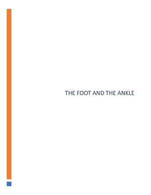 Ortho Knee - Comprehensive outline of the - ORTHOPE DIC MANAGEM ENT OF ...