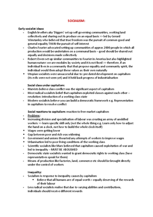 Socialist Key Thinkers - Socialist Thinkers Human Nature The State ...