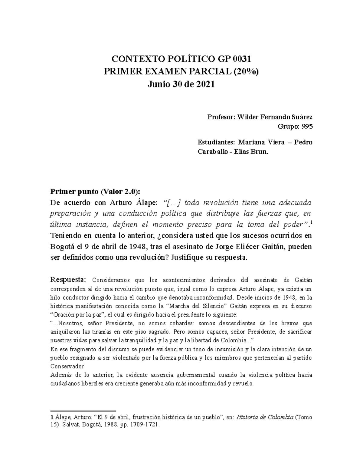 Contexto Político GP 0031[parcial 1 Pedro-Mariana-Elias] - CONTEXTO ...