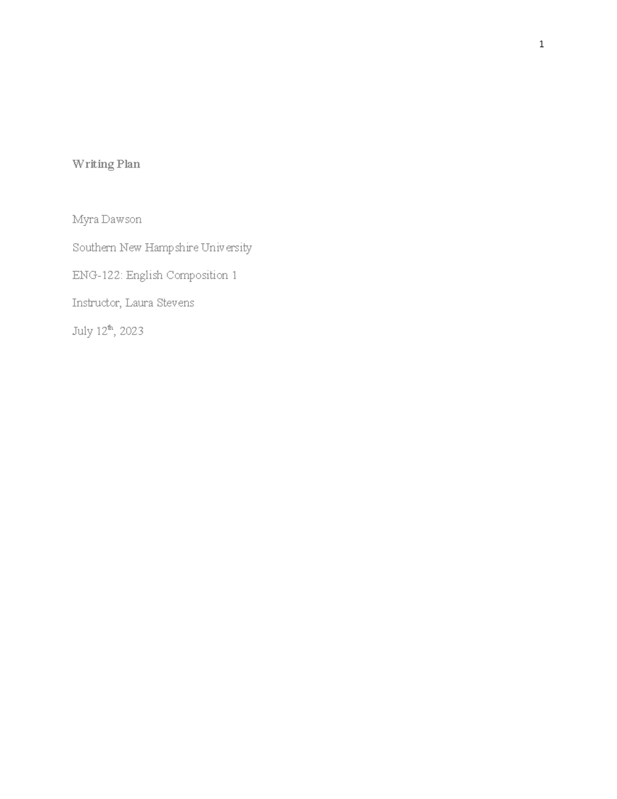 ENG-122 3 - module 3 - ENG122 - SNHU - Studocu
