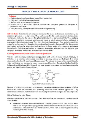 Module 4 - MODULE- 4 NATURE-BIOINSPIRED MATERIALS AND MECHANISMS (QUALITATIVE): Syllabus - Studocu