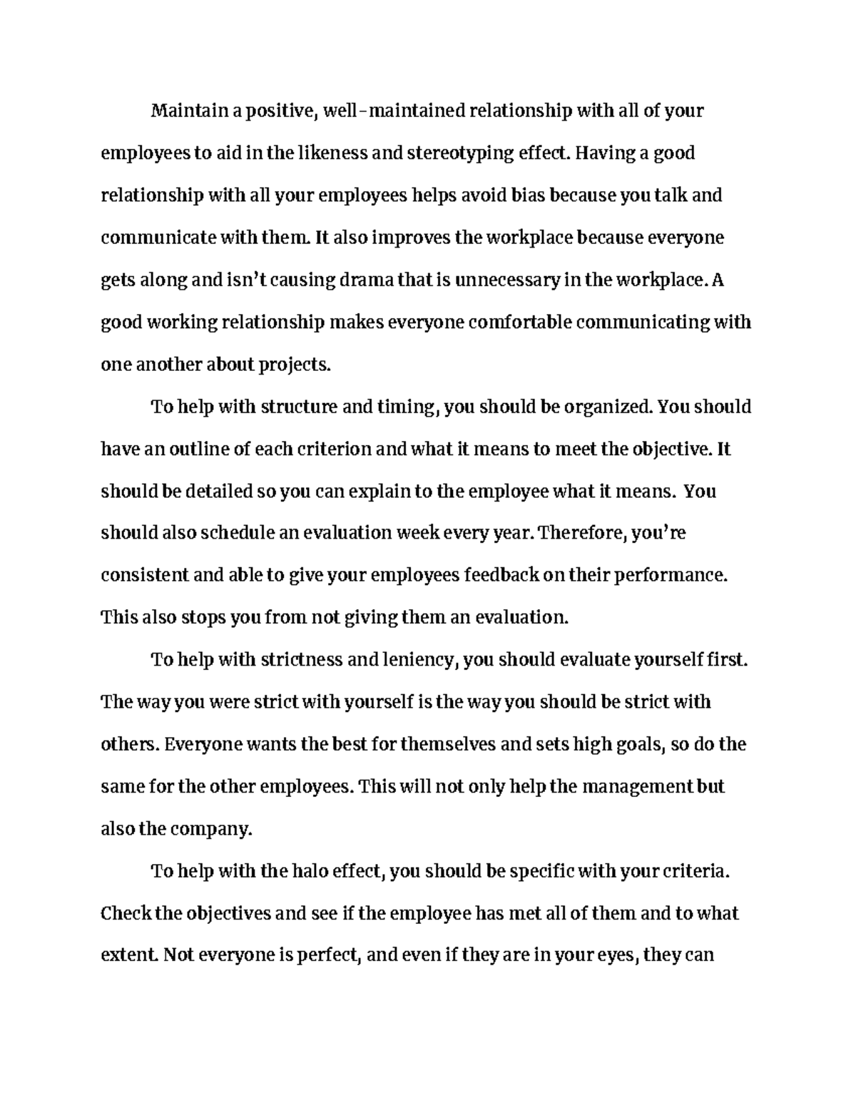 BUS M30 - Understanding the business environment - Maintain a positive ...