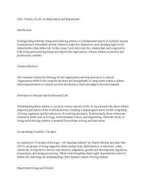 BIO 120L Module Six Mendelian Genetics Lab Report Template - Name: Zach ...