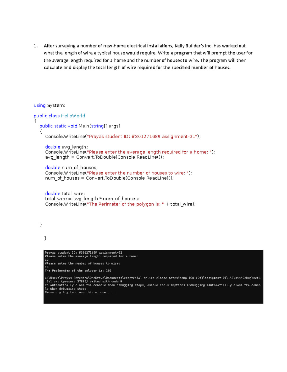 Final for assignment-01 - 1. After surveying a number of new-home ...