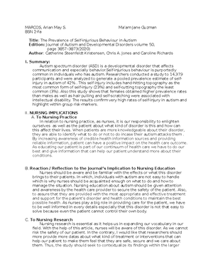 Marcos ER 13 Areas - ncp - MARCOS, Arian May S. EMERGENCY ROOM BSN 3B-d ...