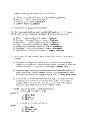 Mid Term 1 Practice Packet with 60 questions - Introduction to ...
