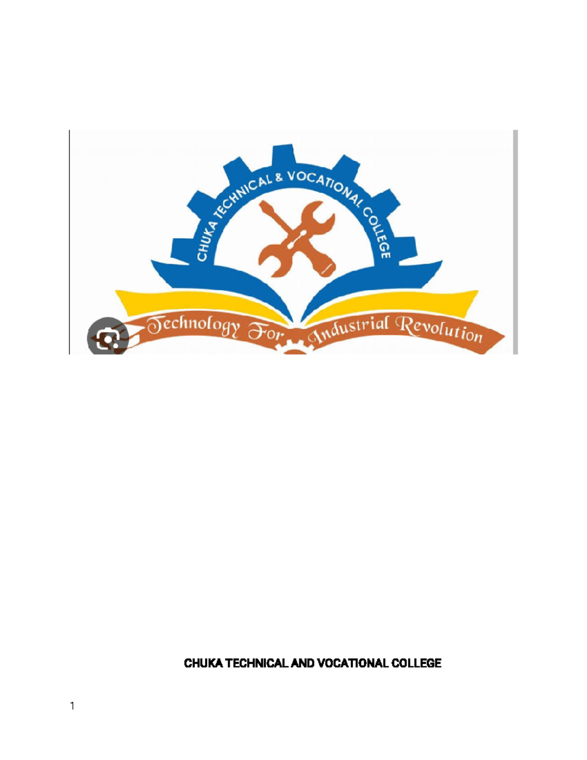 Design OF A Screw Press Briquetting Machine - CHUKA TECHNICAL AND ...