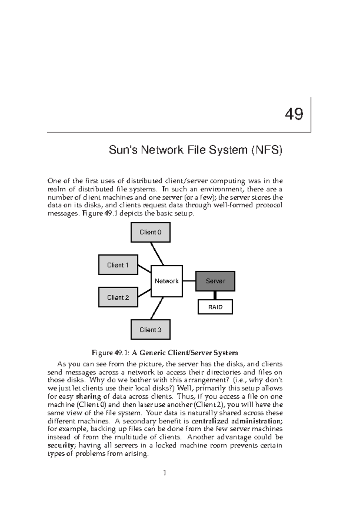 Sun’s Network File System (NFS) - Reading Material - 49 Sun’s Network ...