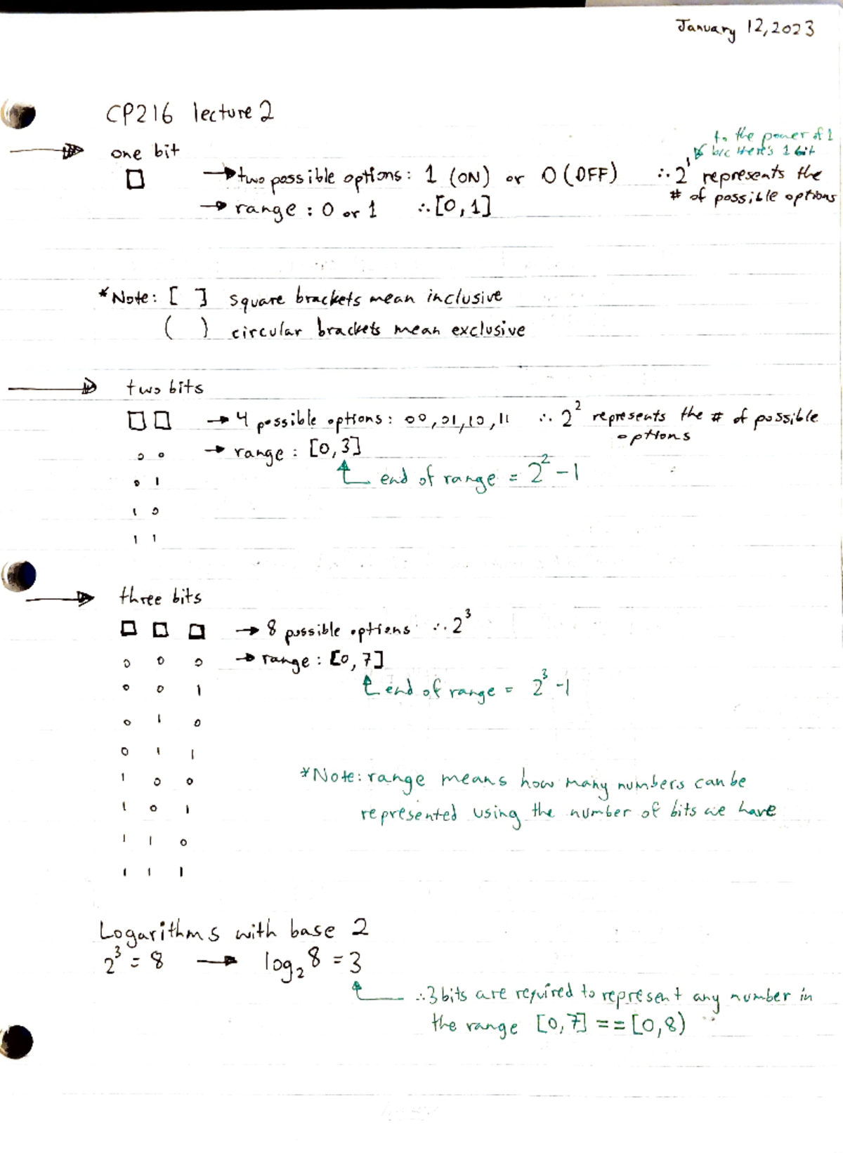 CP216 Lecture 2 notes - JanUary 12,202 3 CP216 1ecture 2 t he poeT fl ...