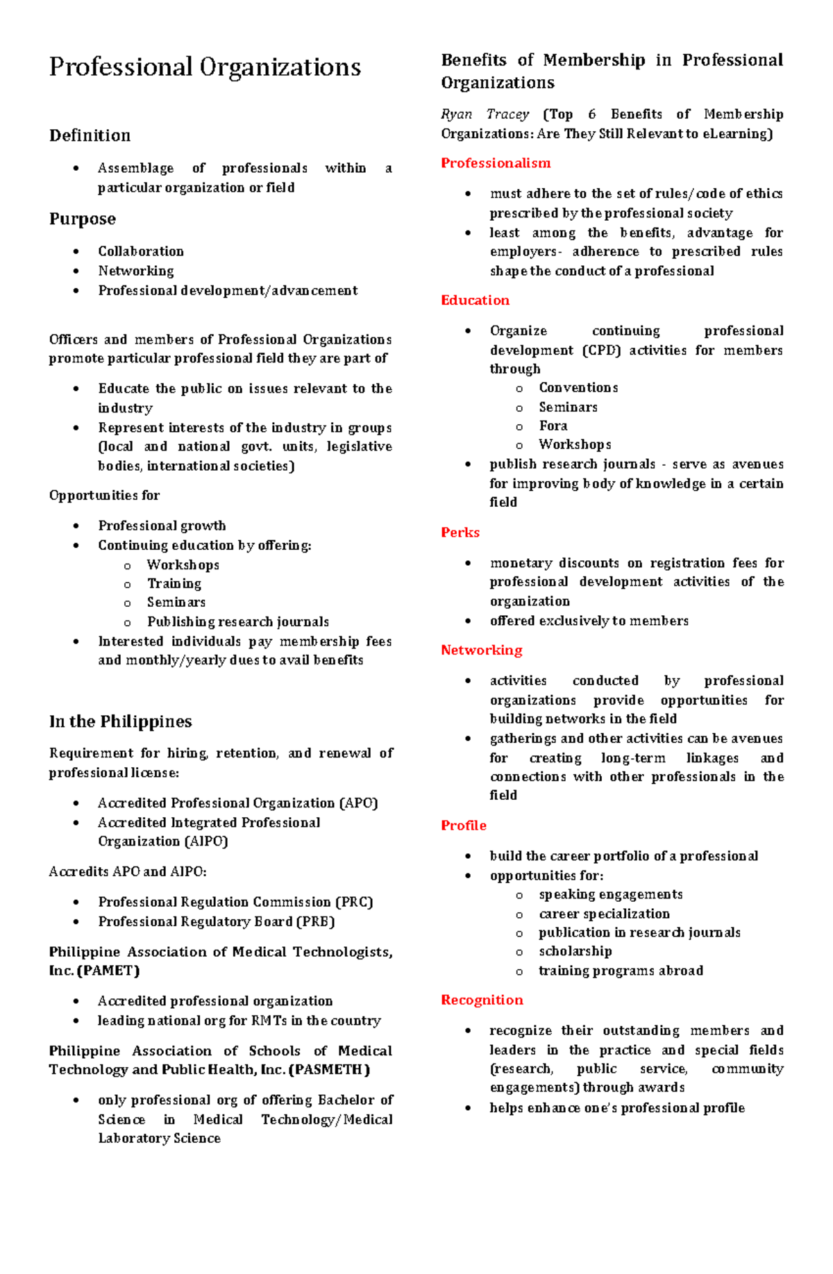 Professional-Organizations - Professional Organizations Definition ...