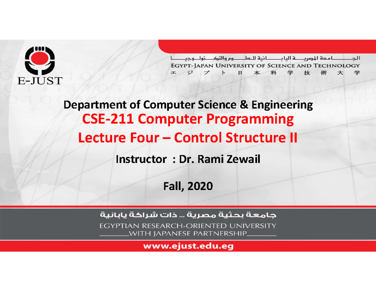 Prog 4 - Department of Computer Science & Engineering Instructor : Dr ...