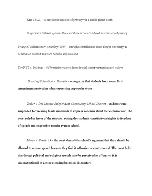 First amendment rights - First Amendment in Journalism The First ...