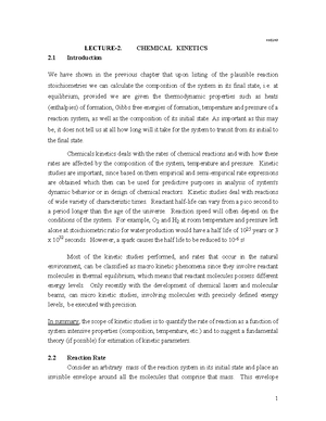 CHE471 2012-2013 Lecture 1 - Introduction to Chemical Reaction ...
