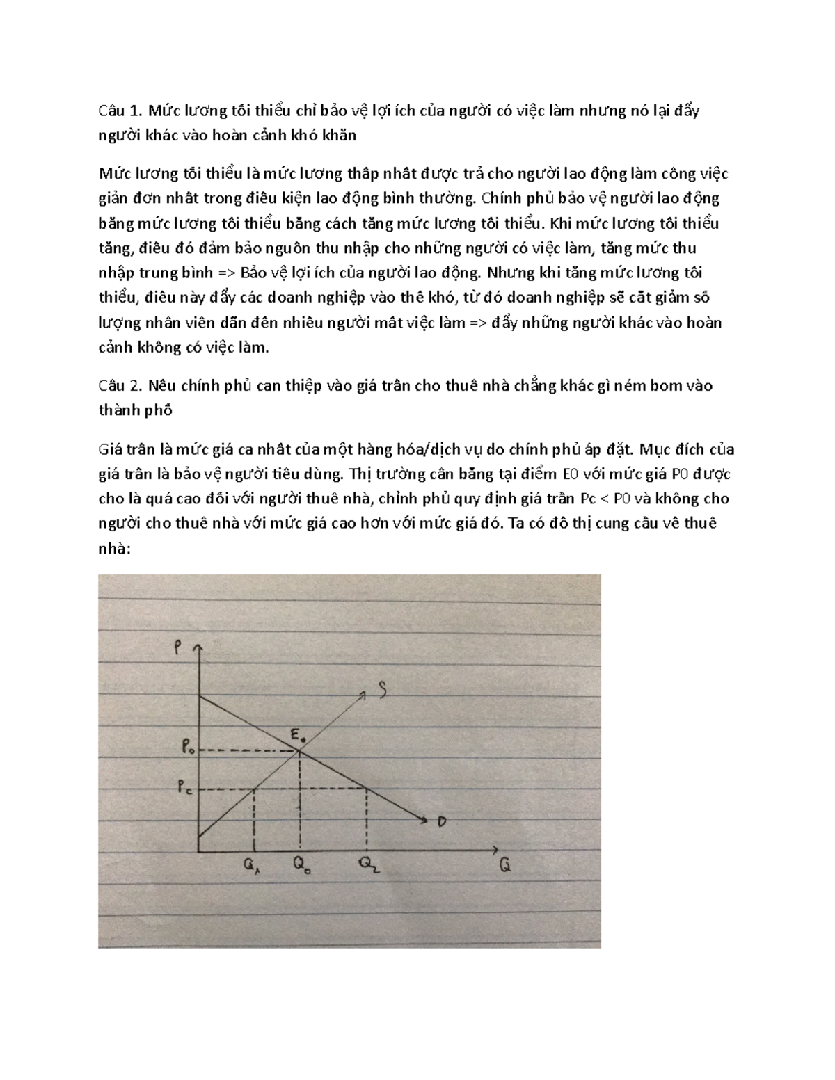 8. Đinh An Bình QT29C Kinhtevimo - Câu 1. M c l ng tốối thi u ch b o v l i ích c a ng i có vi ...