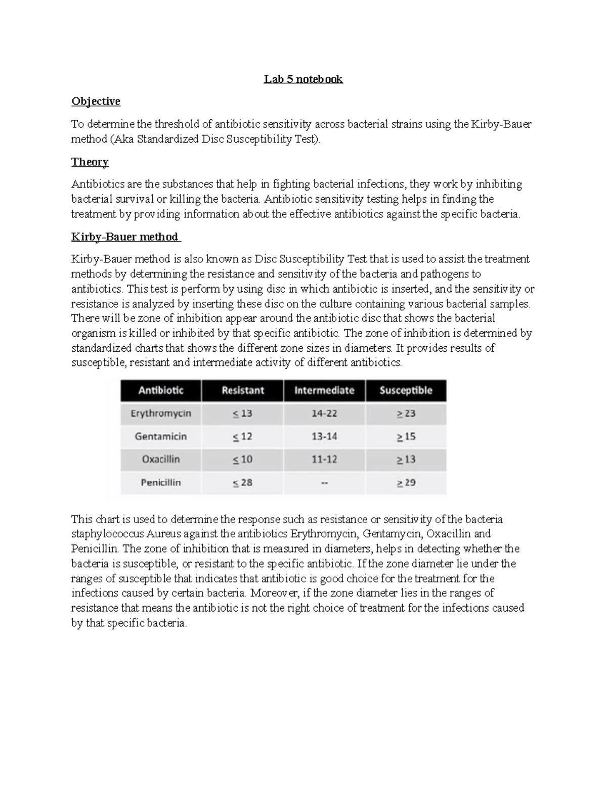 Lab 5 notebook - dfds - Lab 5 notebook Objective To determine the ...