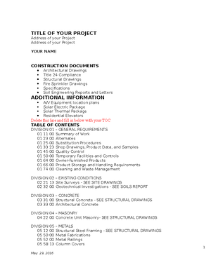 Ex08-Enlarged Floor Plans and Interior Elevations - You will loose points for technical errors ...