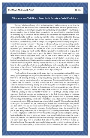 Rws-book-review - Rws-book-review - Name: Hazel Joy R. Mansilungan Date ...