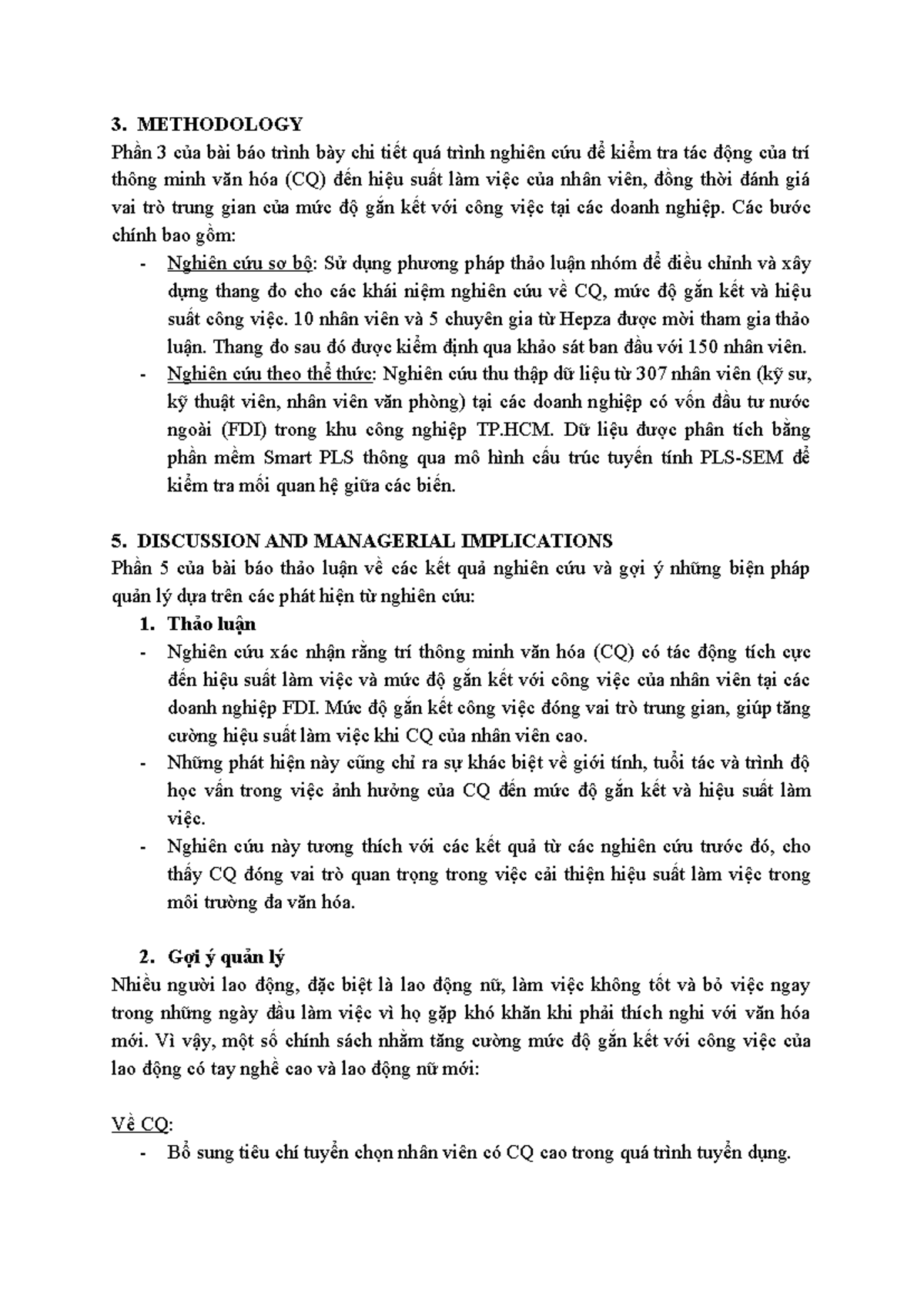 [HVTC] BÀI TẬP 1 (3+5) - 3. METHODOLOGY Phần 3 của bài báo trình bày ...