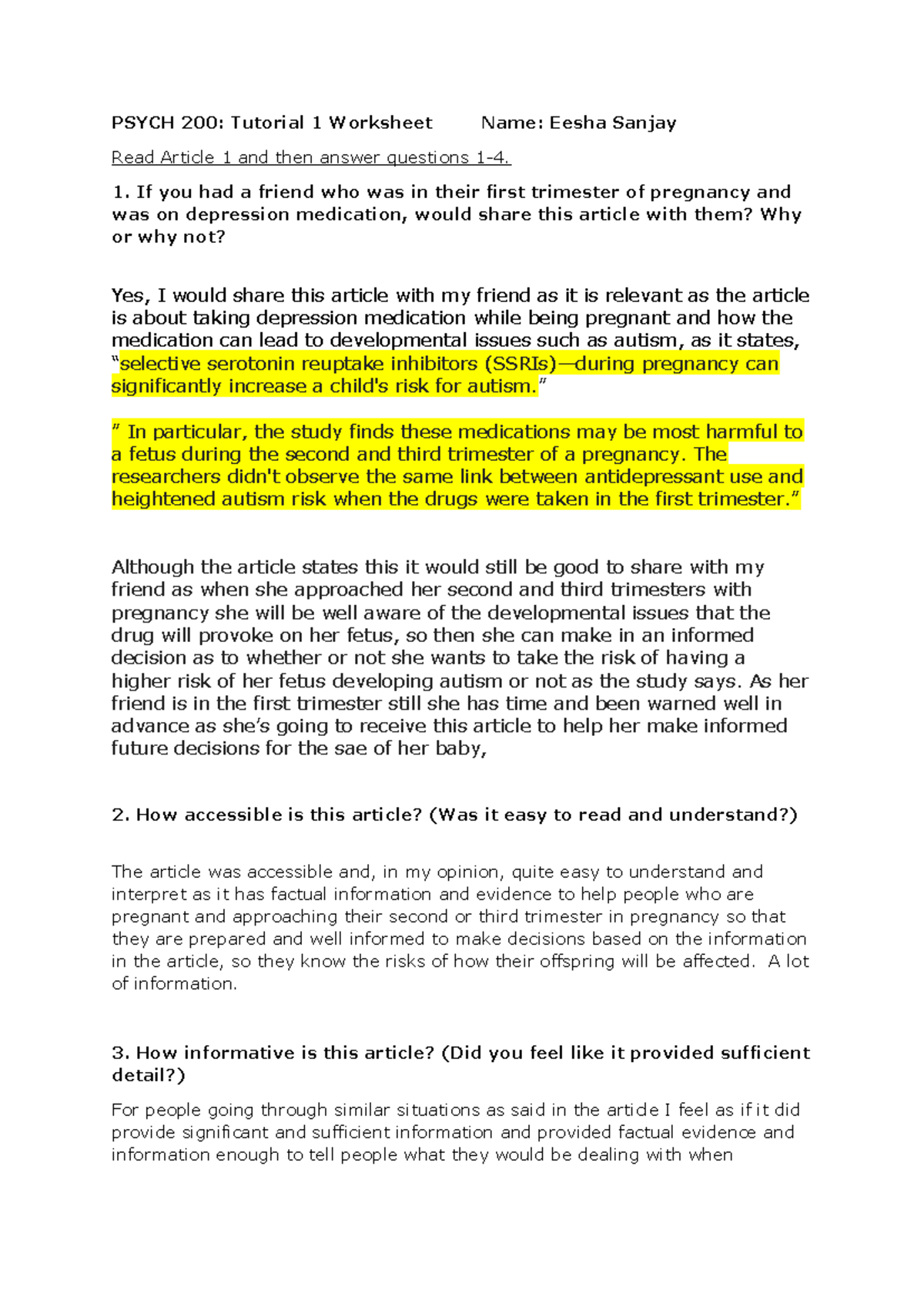 Tutorial 1 Worksheet - Final -2024 - PSYCH 200: Tutorial 1 Worksheet ...