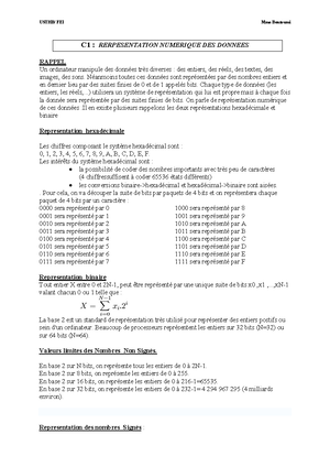 Codeur-decodeur - Correction exercices de TD Électronique Numérique ...