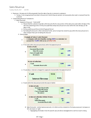 [Solved] Revenue collected in advance is an example of which of the ...