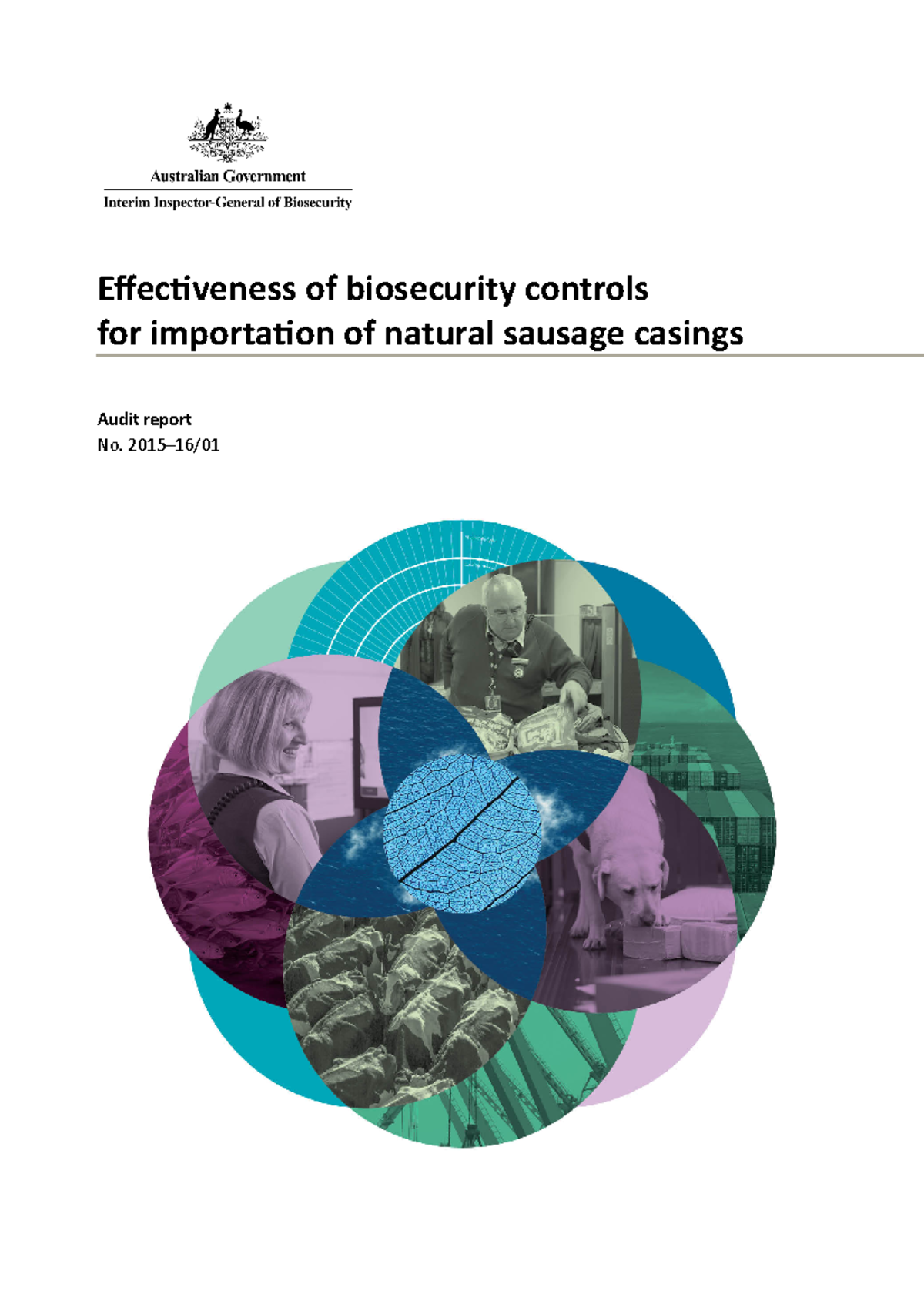 Sausage casings audit report - Effectiveness of biosecurity controls ...