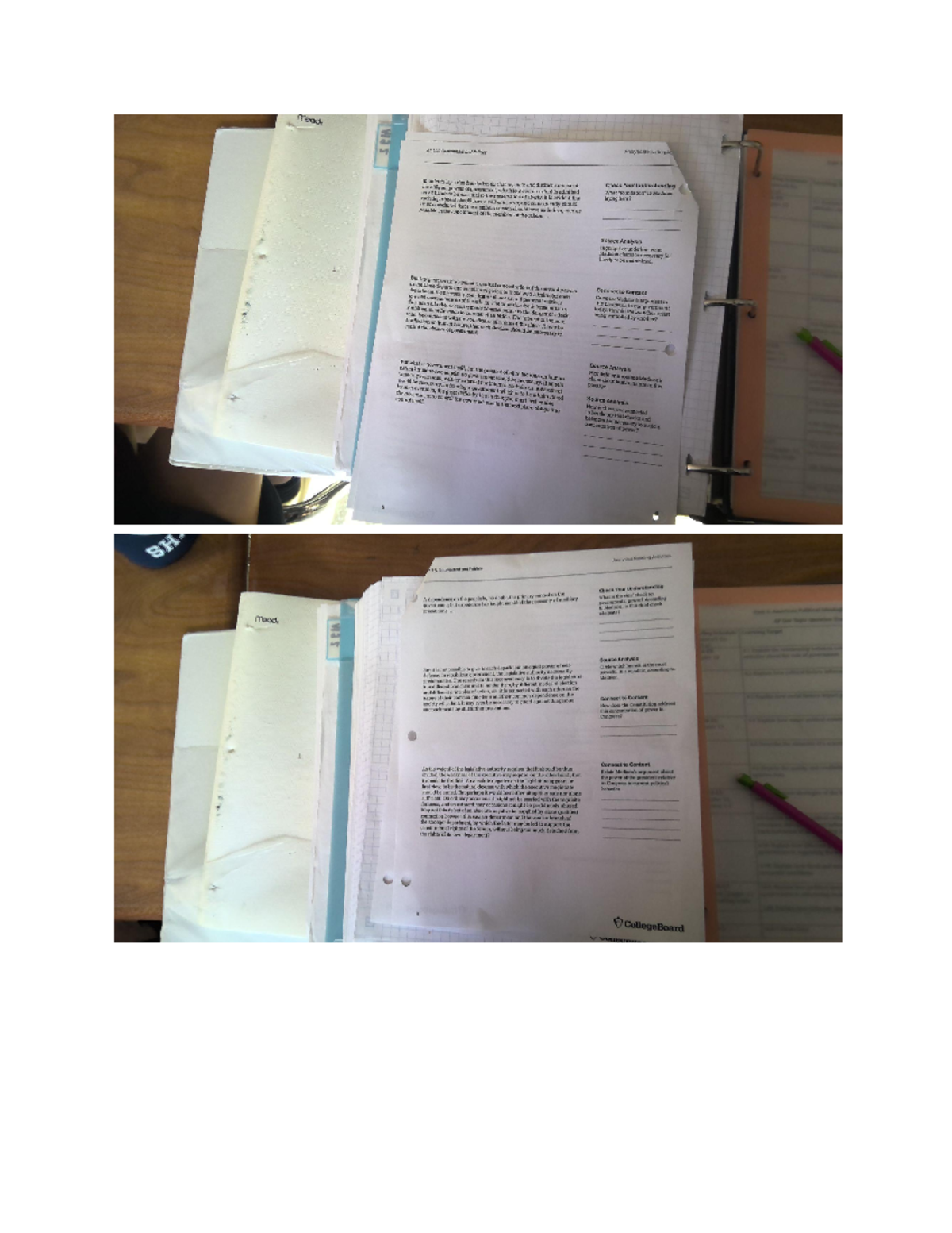 Gov - Federalist 51 - mead Analytical Reading A AP U. Government and ...