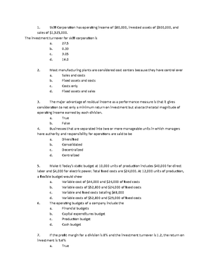 Chapter 20 - study notes - ACC 2023 - Mississippi State - Studocu