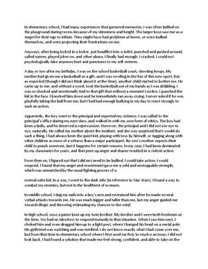 Doc 2 - n.a - Narrative Example Essays Grades 7- Essay scores are ...